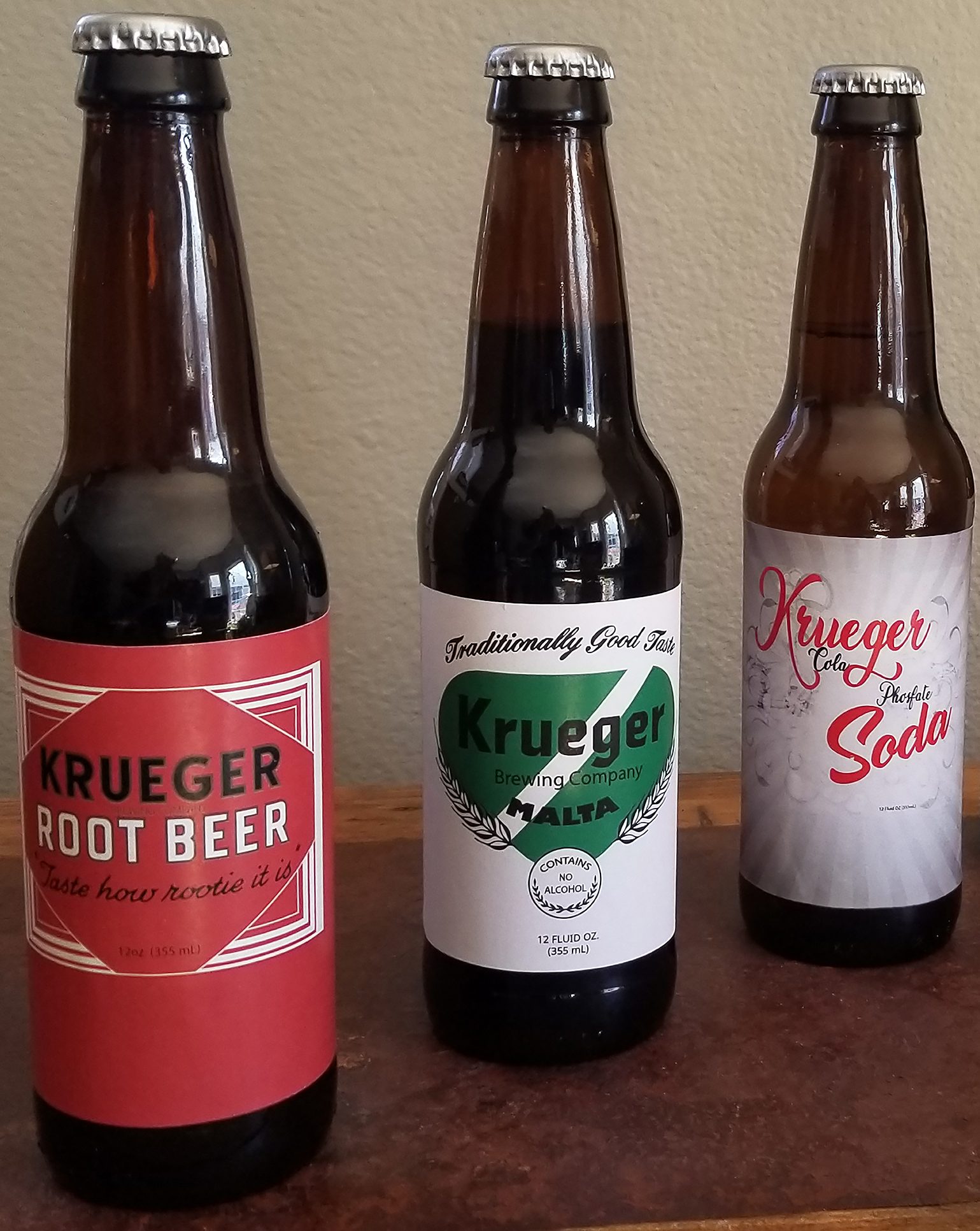 Krueger Beer & Ale Menu Krueger's Taproom Bar Lounge Restaurant